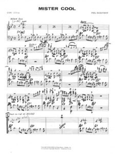 Mister Cool – Full Score – RBC Music